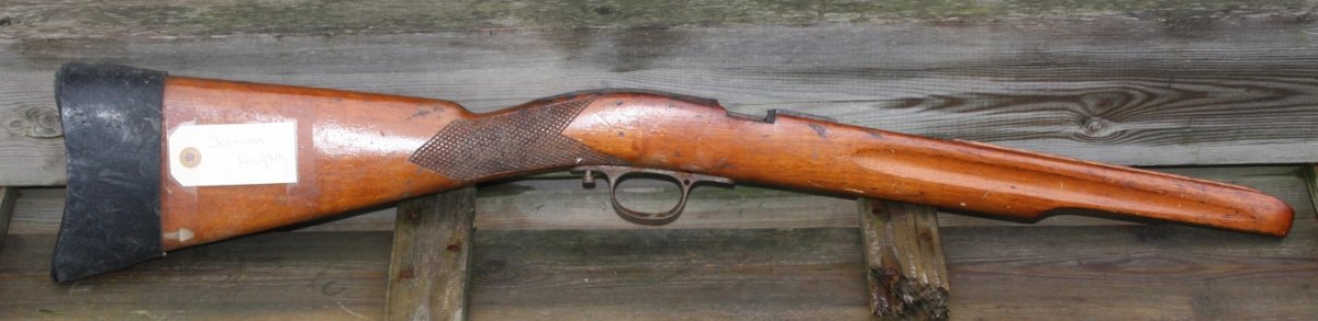 Stock for Jarman harpune rifle model 1884 - Geværskæfter - Bisgaard ...