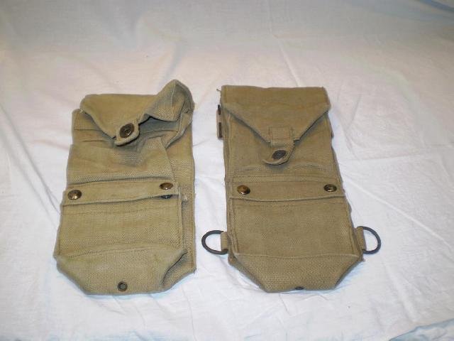 A poaches f. the british pattern 37 webbing system